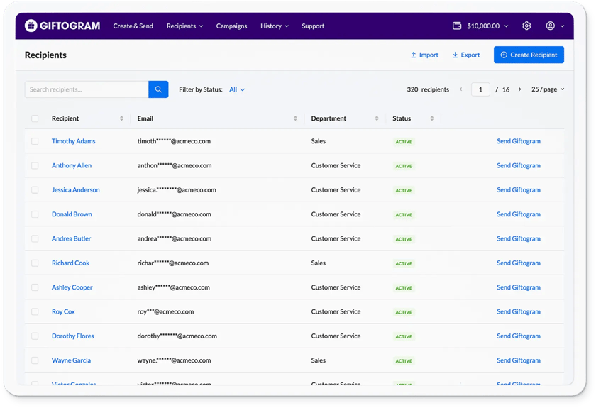 Enterprise Gift Card Solutions - Giftogram